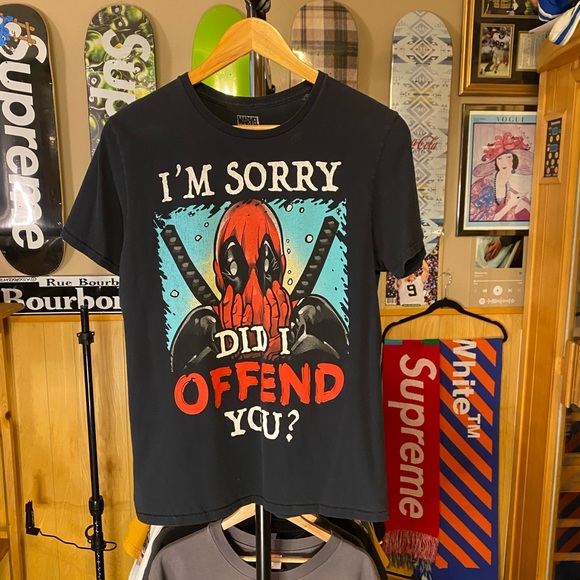 Marvel | Shirts | Deadpool Im Sorry Did I Offend You Shirt Mens | Poshmark